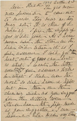 "Letter from Buffalo, New York to Leonard Blake in Gambier, Ohio" by ...