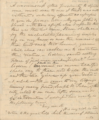 "Letter from Philander Chase" by Philander Chase