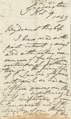 "Letter to Philander Chase" by Lord Kenyon